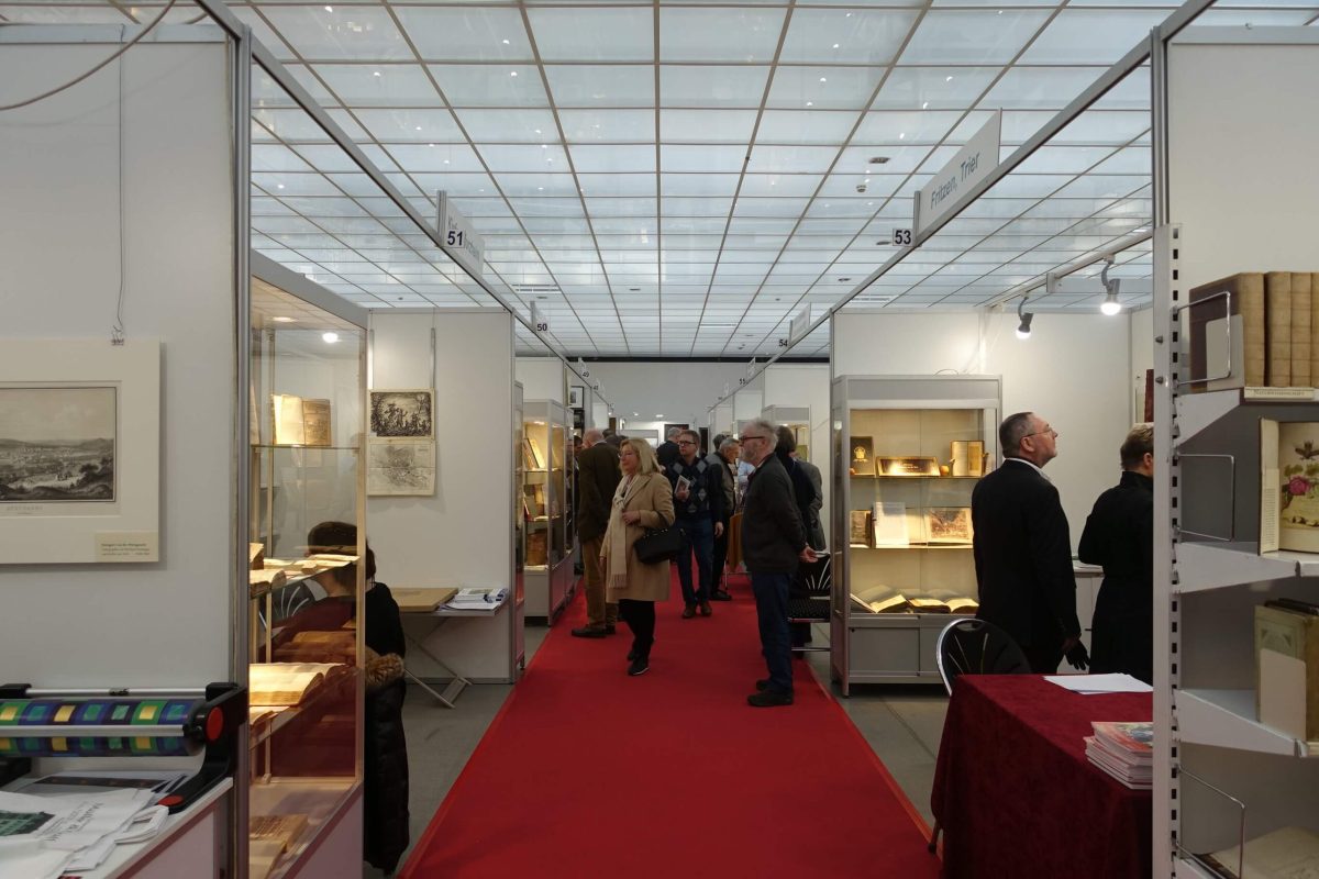 The Oldest German Fair – The Stuttgart Antiquarian Book Fair – to ...